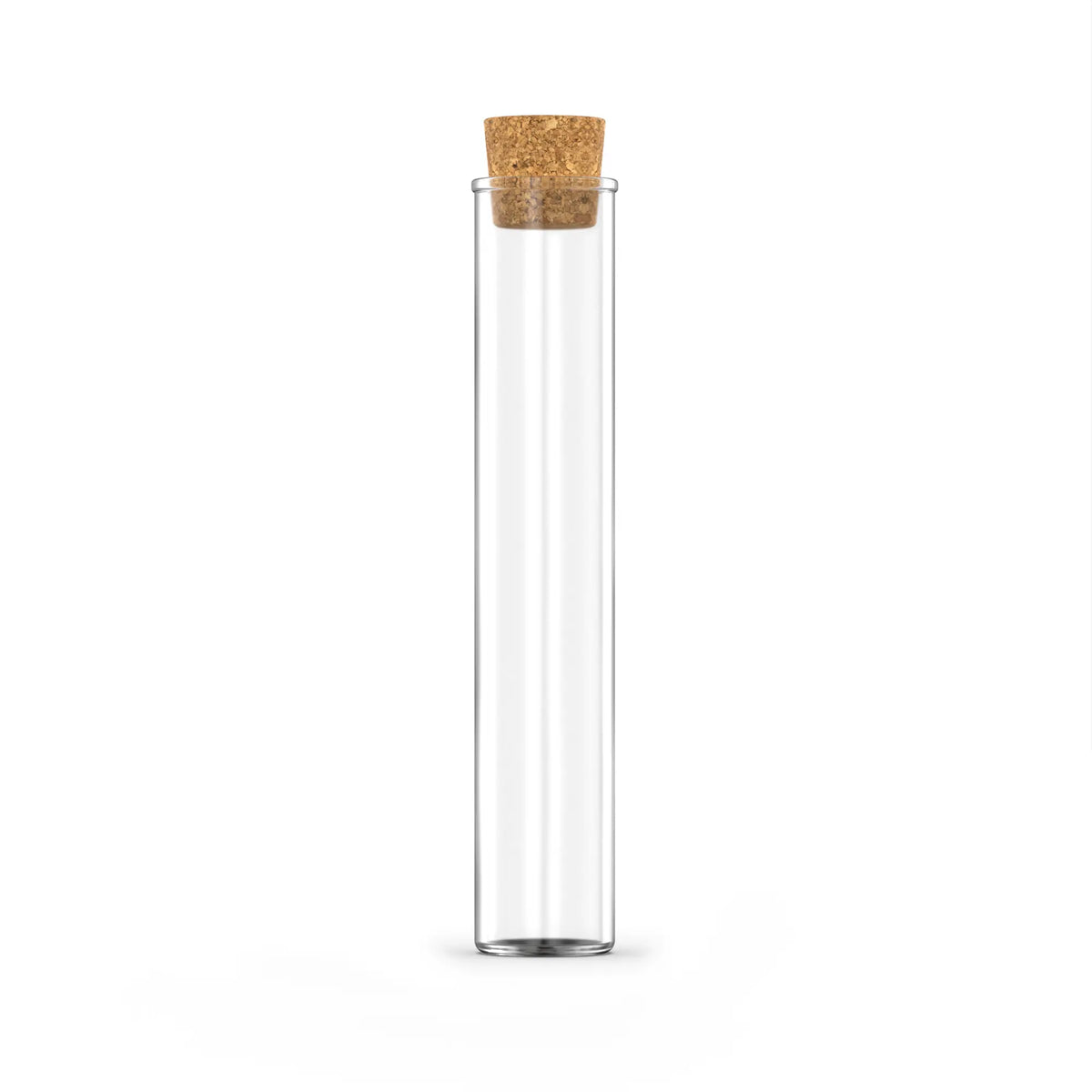 116mm Glass Pre-Roll Tube w/ Cork Lid – HiStandards Packaging