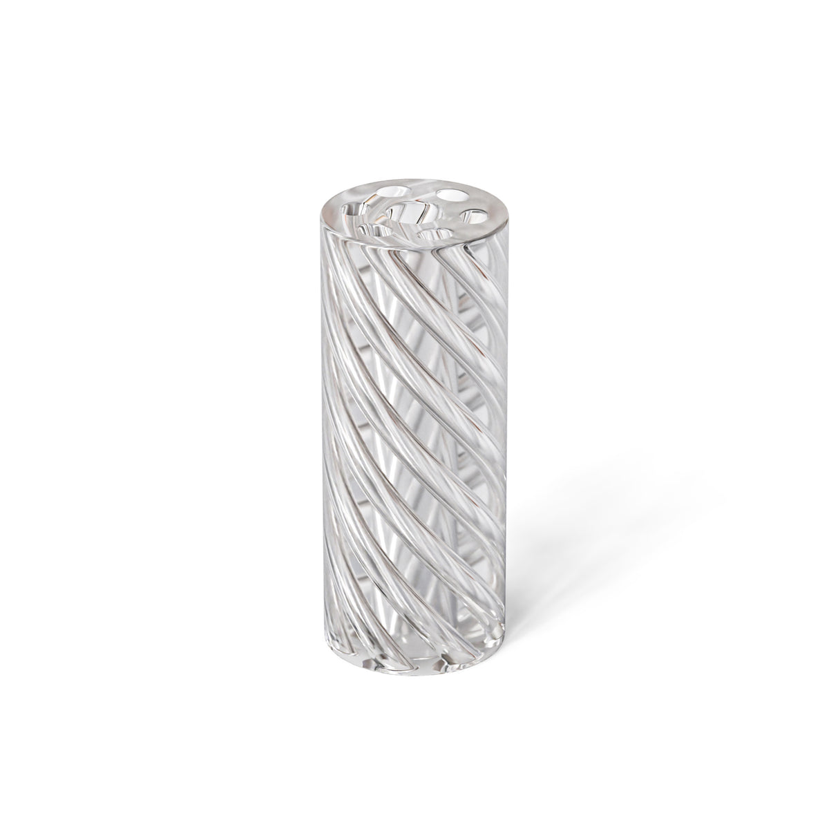 12mm Spiral Vortex Glass Filter Tips | Borosilicate Glass Tip – HiStandards