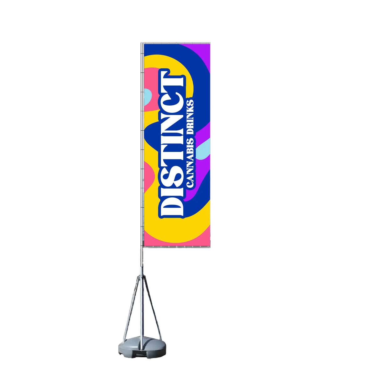 Custom Mondo Flag | Tall Outdoor Display Banner for Events ...